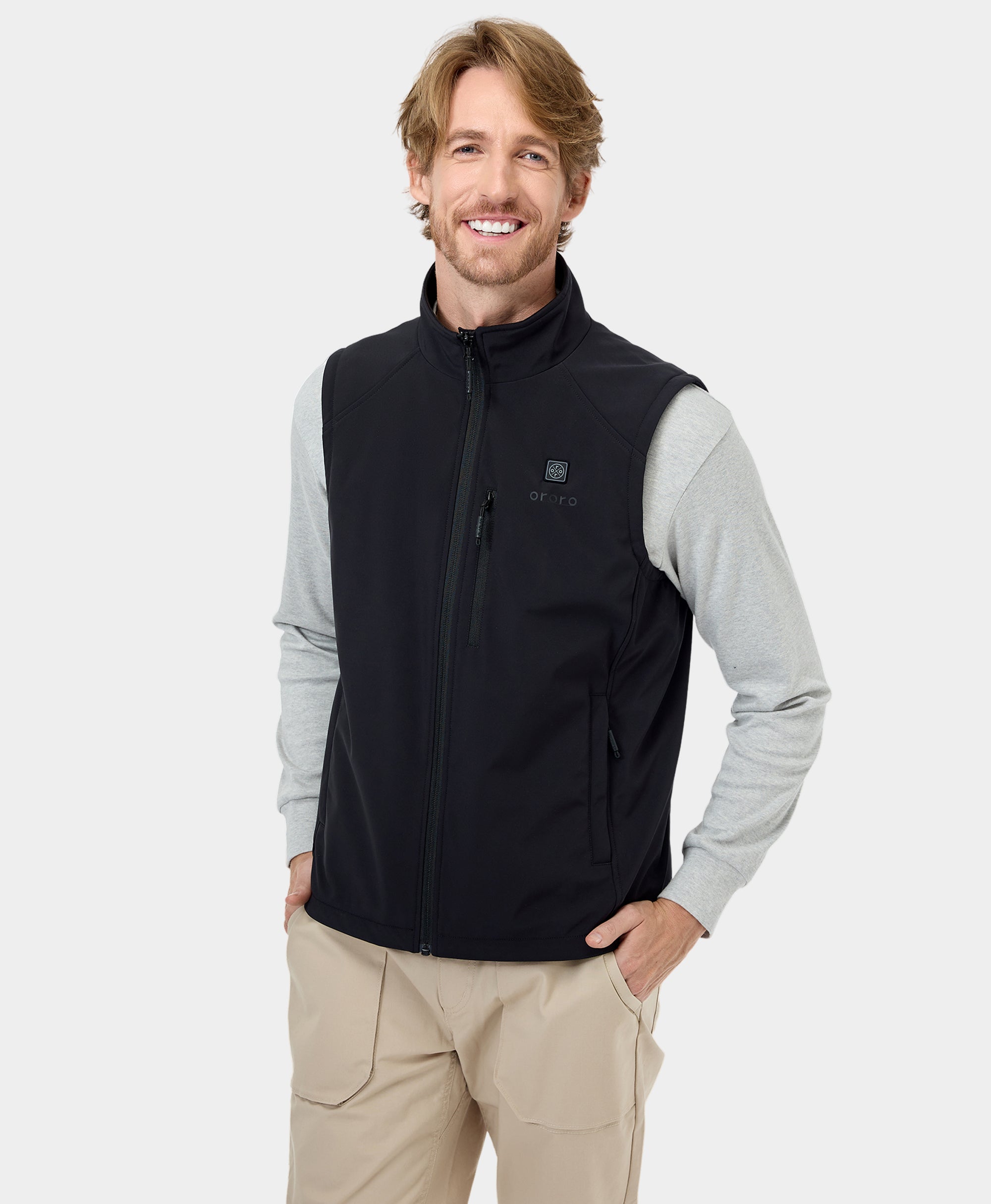 Men's Heated Softshell Vest | ororo