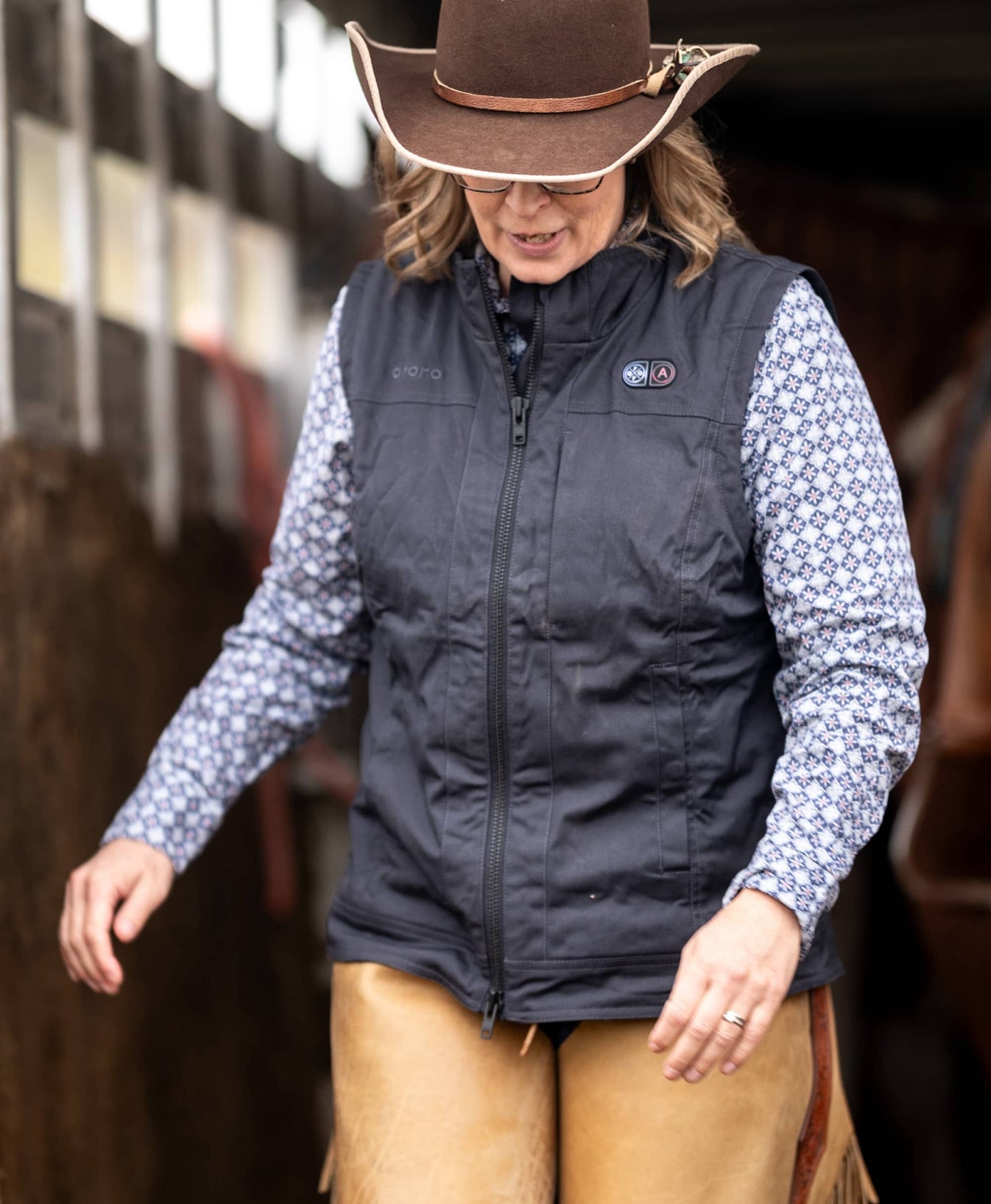 Heated Canvas Vest | Women’s Vest| ororo®
