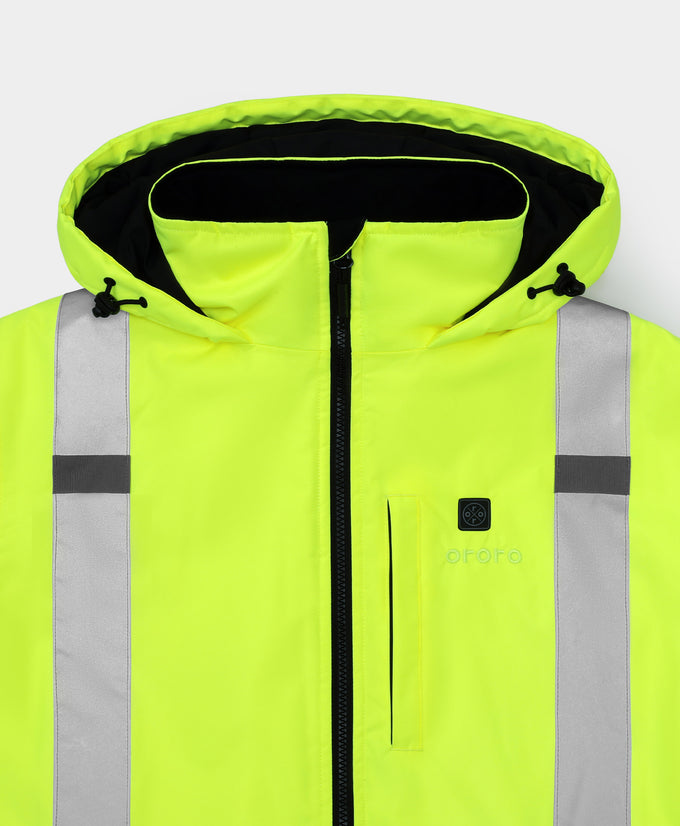 Heated High-Visibility Jacket | Men’s Jacket | ororo®