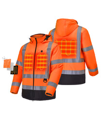Heated High-Visibility Jacket | Men’s Jacket | ororo®