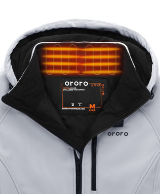 Women's Heated Jacket | 4 Heating Zones (Apparel Only) | ororo®
