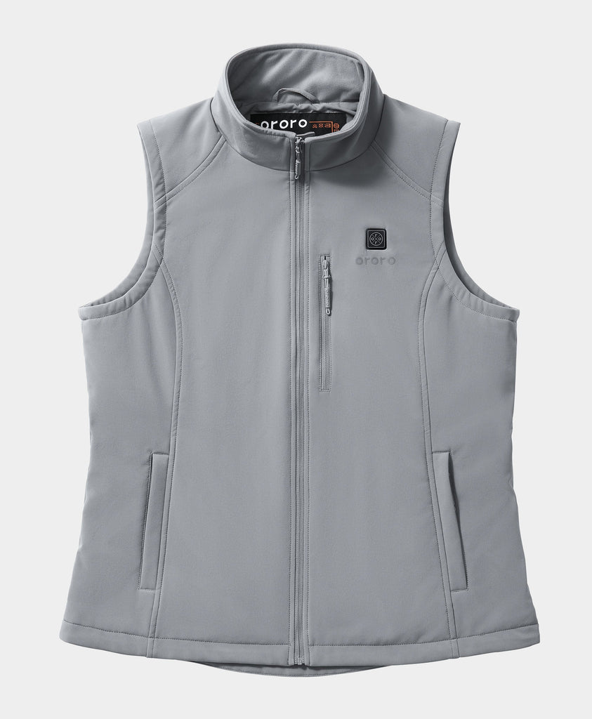 Women's Heated Softshell Vest (Apparel Only) – ORORO
